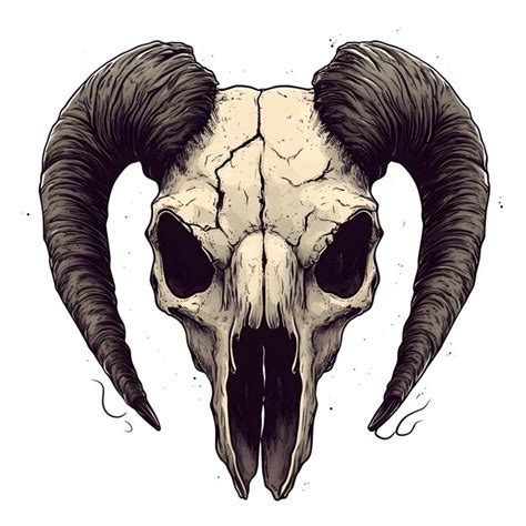 4 000 Lamb Skull Tattoo Pictures