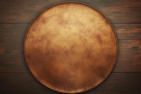 Premium Photo Brushed Surface Of Brass Old Plate Of Copper Texture