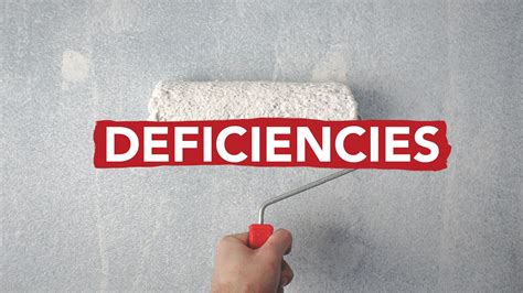 Deficiencies