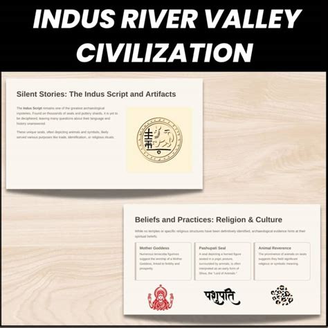 Indus River Valley Civilization Lesson Presentation Ancient India