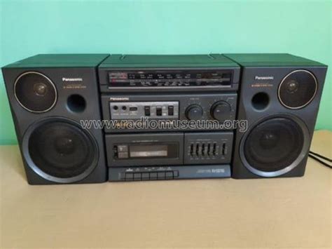 Portable Stereo Componenet System RX-CS780 Radio Panasonic ...