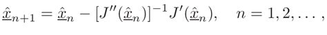 Newton S Method Of Nonlinear Minimization