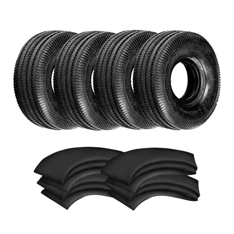 Combo 4 Pneus Carrinho De Mão 350 4 4 Lonas Buffalo Camaras Martinense Pneus Pneus Para
