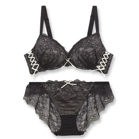 クラシック ランジェリー嬉しいブラ＆ショーツset 「クロスリボン 品番：fdlw0001890 ｜fran De Lingerie（フランデ