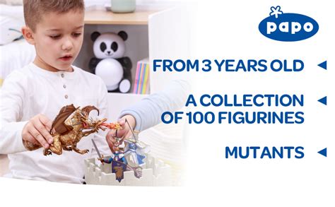 Papo Wizard Figurine 3 Years Old Medieval Fantastic Master Of