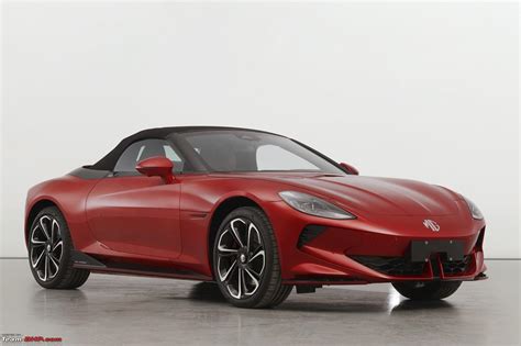 Mg Cyberster Two Door Coupe Spied Testing Brands First Sports Car In