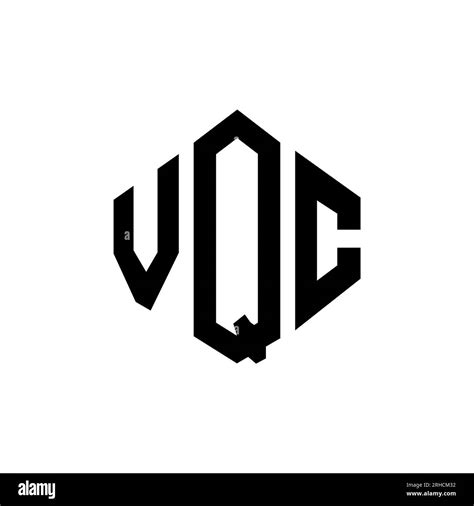 Vqc Letter Logo Design With Polygon Shape Vqc Polygon And Cube Shape
