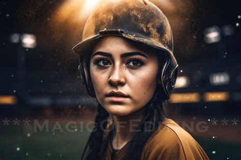 4 Sports Digital Background With Dust Overlay Baseball Field Baseball