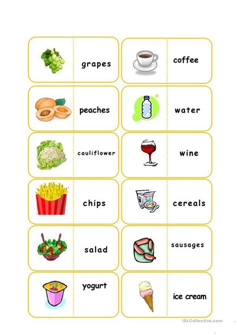 6 Best Printable Food Flash Cards Artofit