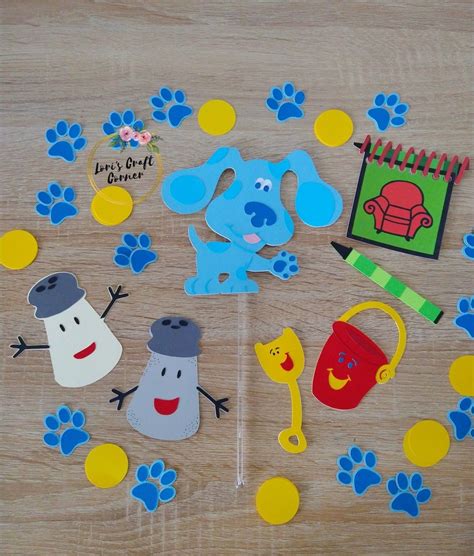 Blues Clues Paper Decorations Paper Decorations Cricut Crafts