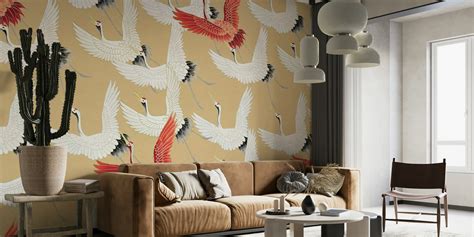Japanese Cranes Wallpaper