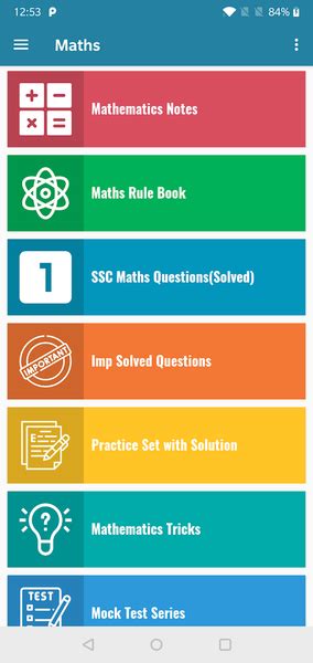 دانلود برنامه Math For All Competitive Exam اندروید بازار