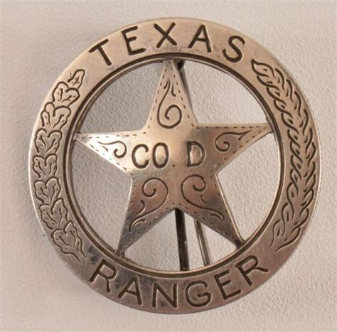Texas Ranger Badge Clip Art