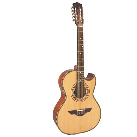 H Jimenez Lbq1 El Estandar Bajo Quinto 10 String Acoustic Guitar With