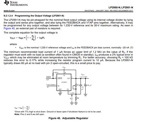 Lp2951 Lp2951mcx Power Management Forum Power Management Ti E2e Support Forums
