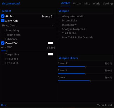 Disconnect Rust Rust Astrion