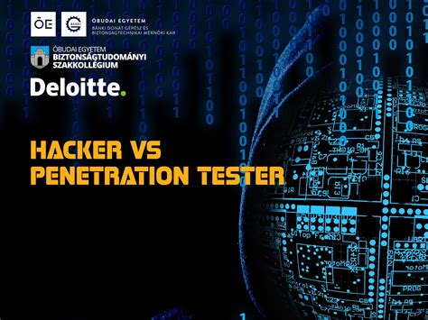 hacker vs penetration tester előadás Óe bánki donát gépész és