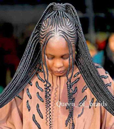 50 Simple Braided Hairstyles For Ladies In Nigeria 2024
