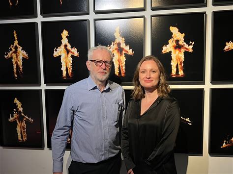 Politician Jeremy Corbyn And Others Attended The Opening Of A Radical