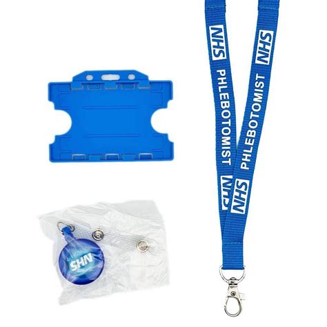 Nhs Phlebotomist Lanyard Bundle The Lanyard Shop