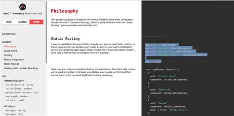 Improve Docs Home Page For New Users · Issue 6409 · Remix Runreact Router · Github