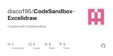 Github Disco195codesandbox Excelidraw Created With Codesandbox