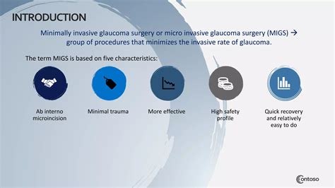 Minimally Invasive Glaucoma Surgery Migs Ppt