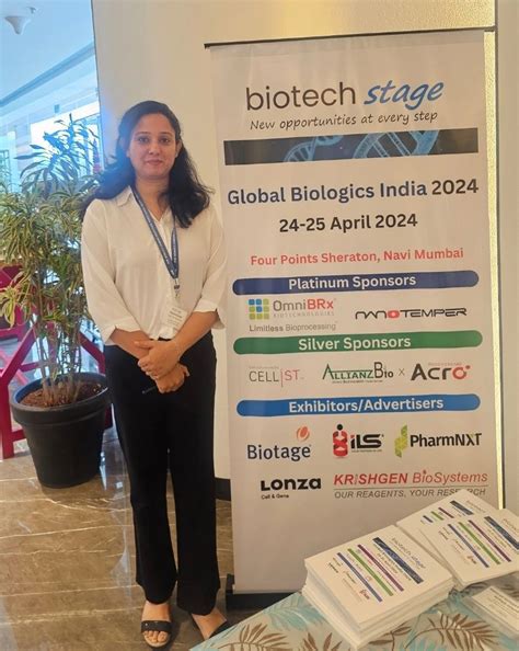 Global Biologics India 2024 Prerna Sood