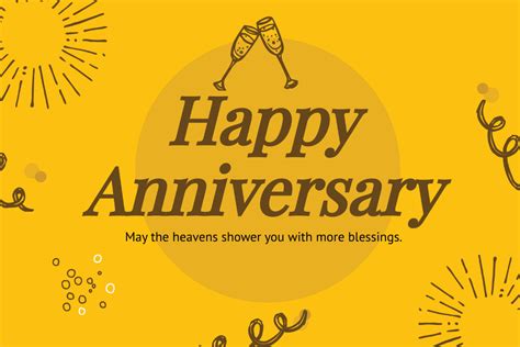 Free Anniversary Card Templates Editable And Printable