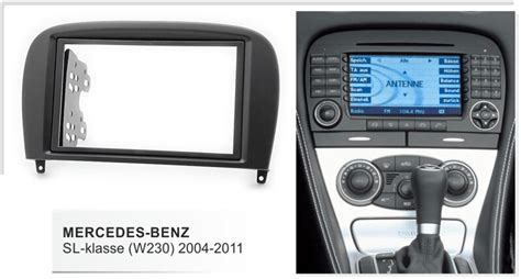 Double Din Facia For Mercedes Benz Sl Klassew230 Grandado