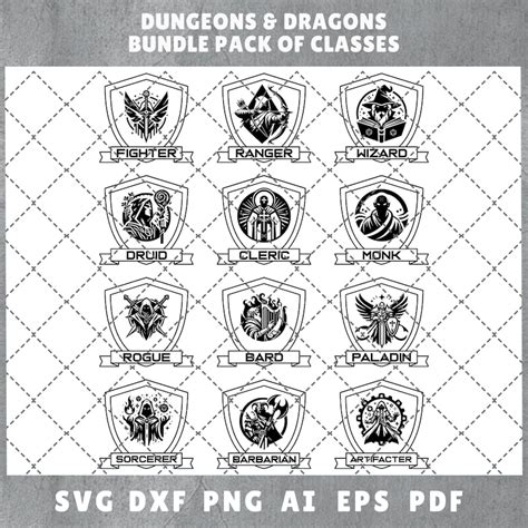 Dnd Character Icons Etsy