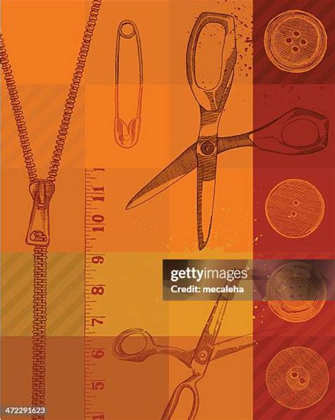 80 Sewing Tools Background High Res Illustrations Getty Images
