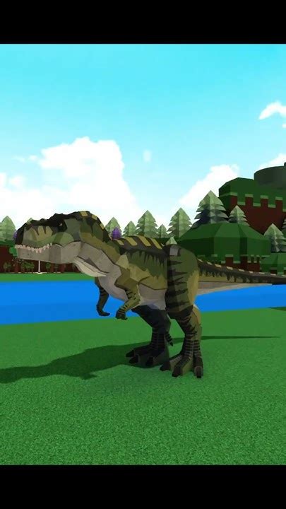 Jurassic Park T Rex In Roblox Build A Boat For Treasure Youtube