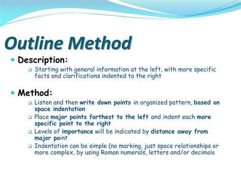 Ppt Effective Note Taking Techniques For College Success Powerpoint