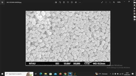 Analisis Data Sem Dengan Imagej Dan Origin Part 1 Youtube