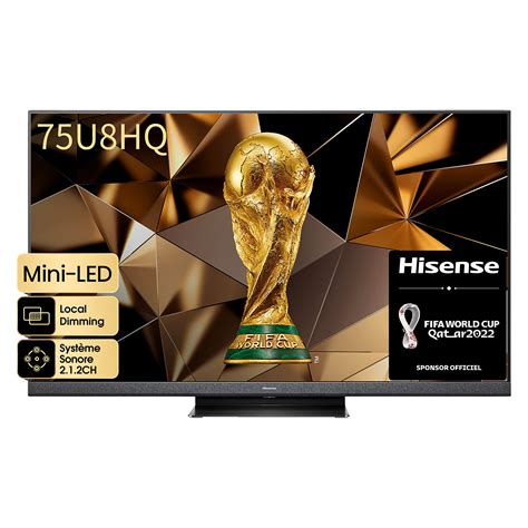Hisense 75U8HQ - TV - LDLC | Holy Moley