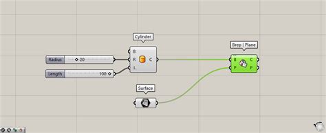 Grasshopper How To Use Brep Plane To Get The Intersection Of An