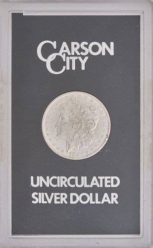 1882 Uncirculated Carson City Silver Dollar For Sale At Auction On 25th