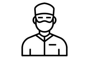 Surgeon Icon Black Line Art Graphic By Skshagor Barmon · Creative Fabrica