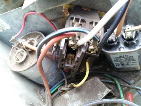 Installed New Condenser Motor Fan Runs Non Stop Help With Wiring Please Doityourself