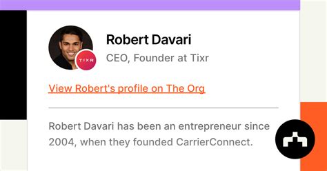 Robert Davari Ceo Founder At Tixr The Org