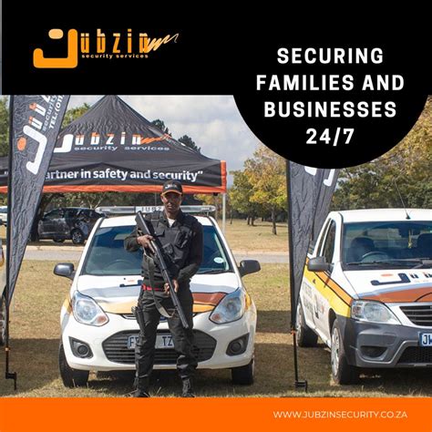 Jubzinsecurity Securesa Safetyfirst Protectingcommunities Trustedsecurityza