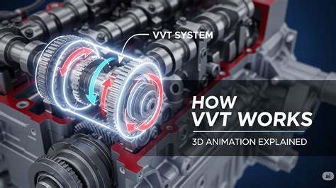 How Vvt Works 🔧 3d Animation Explained Variable Valve Timing In