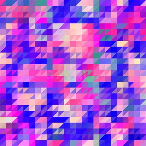 Color Triangular Background Polygonal Style Vector Template For