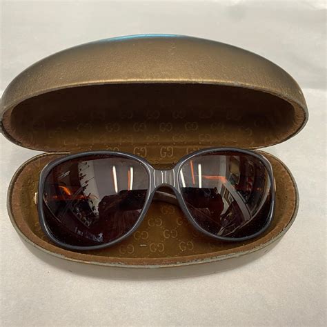 1980s Vintage Oversized Italian Sunglasses By Gucci For Sale At 1stdibs