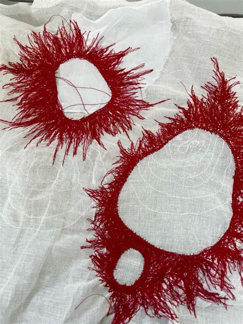 Science Inspired Textiles Blood And Cells By Charlotte Morrow In 2025