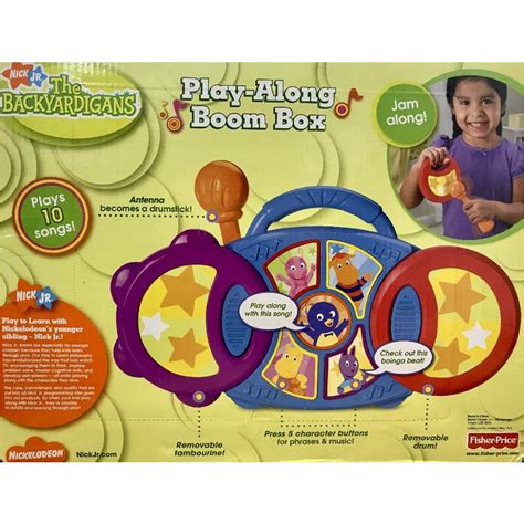 Fisher Price The Backyardigans Boom Box Music Instruments Istiklal