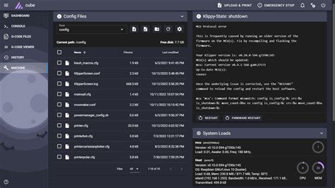 mcu protocol error · issue 5828 · klipper3d klipper · github