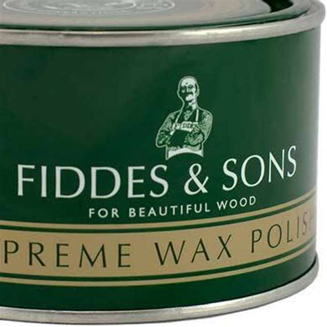 Fiddes Antique Brown Wood Supreme Wax 400ml Homebase