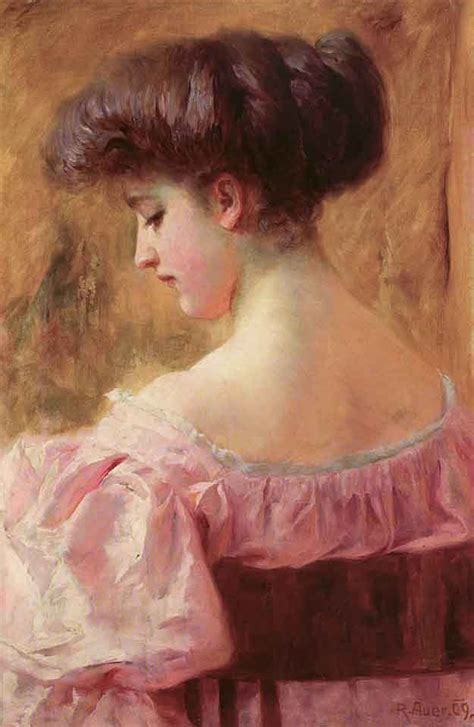 Robert Auer A Portrait Of A Woman 1909 Nacionalni Muzej Moderne